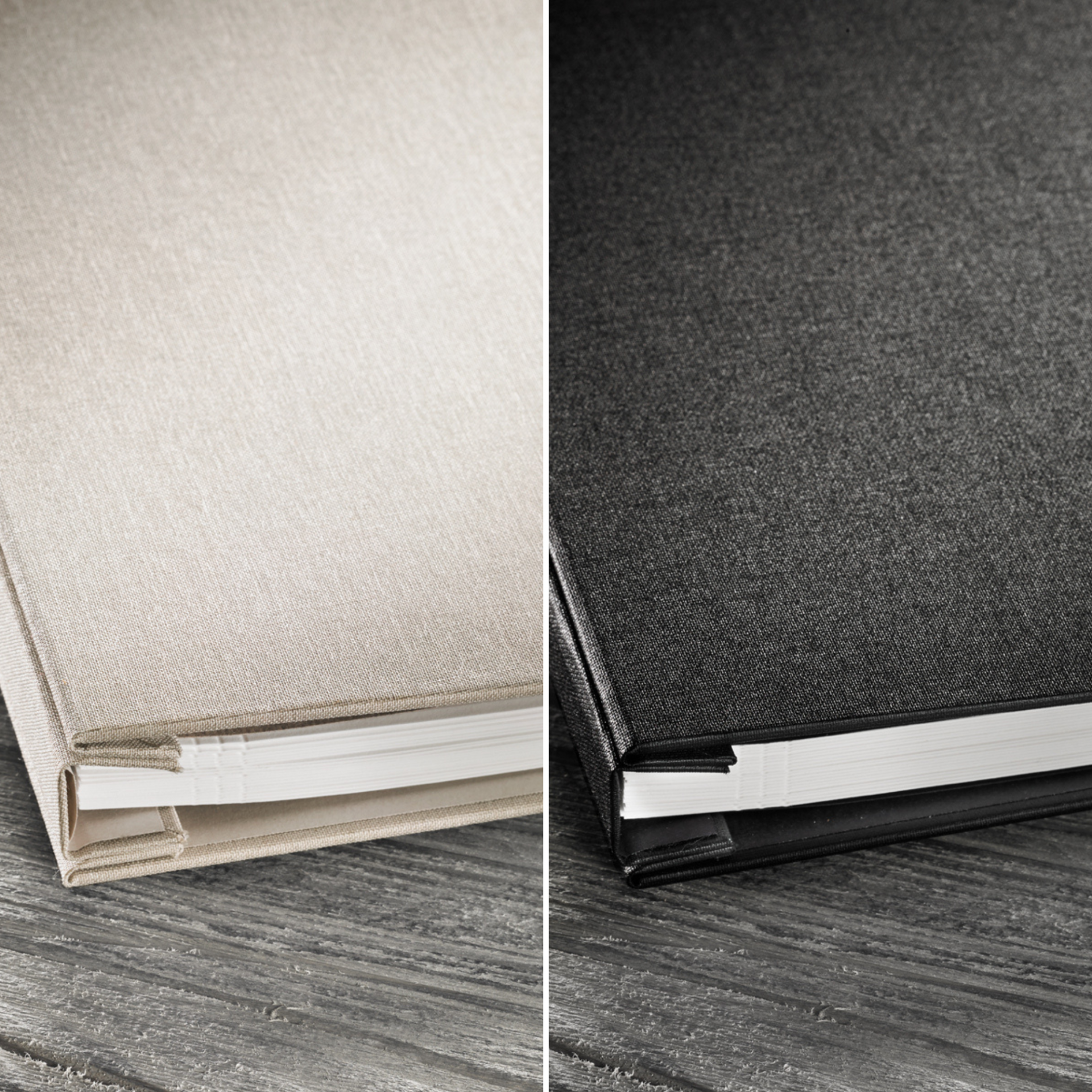 Linen Album - Cover Set | 12 x 12" | black | 10642003