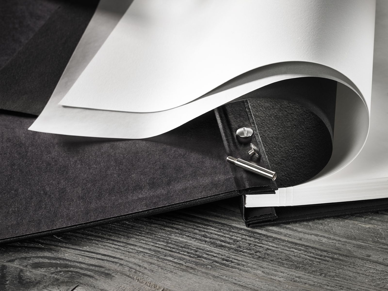 Linen Album - Cover Set | 12 x 12" | black | 10642003